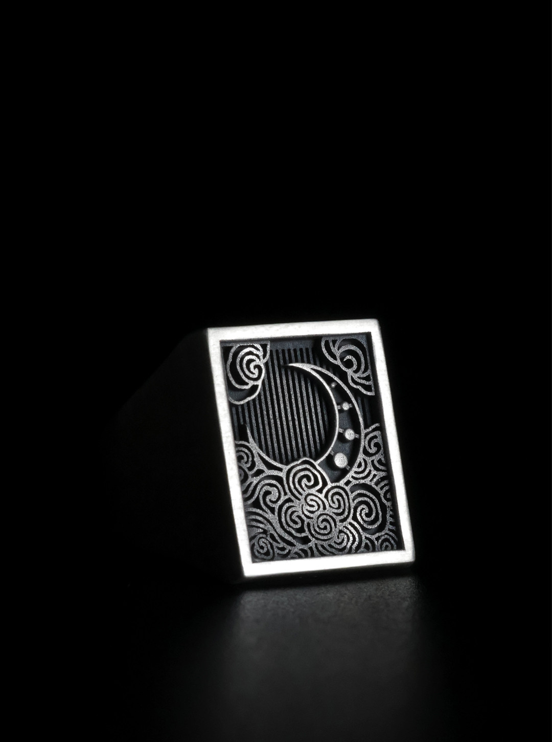 Moon cloud ring | idus