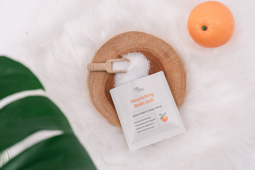 [2+1] Bath therapy bath salt pouch Himalayas/Bamboo S/Epsom