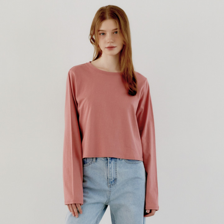 데일리 세미크롭티셔츠 (MCG1-TS114) | 아이디어스