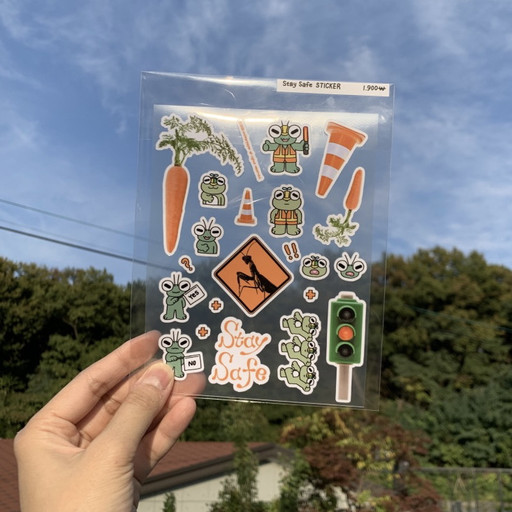 Stay Safe Sticker | 아이디어스
