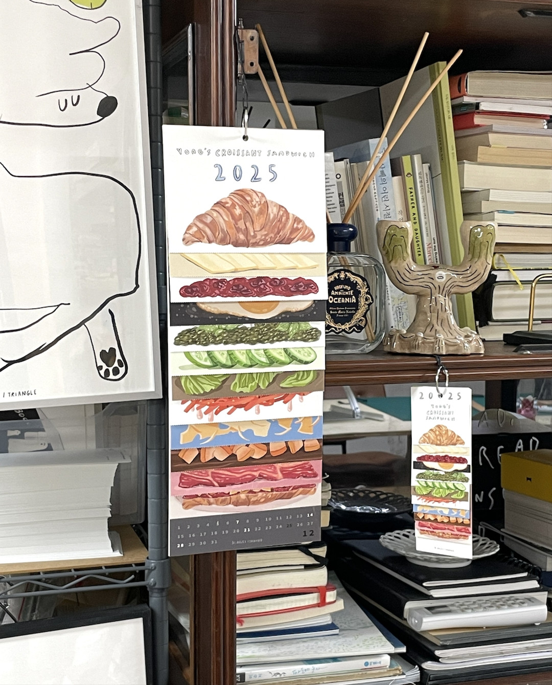 make a sandwich calendar 2025 | idus