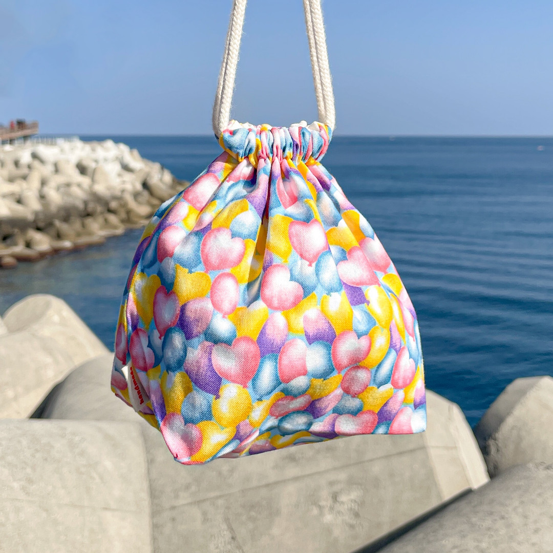 Retro pop string pouch | idus