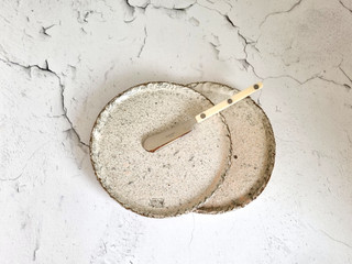 라떼르 접시 Cottage snow plate | 아이디어스