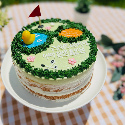 ️ 무료배송 ️ 골린이를 위한 레터링 홀인원케이크 | 아이디어스