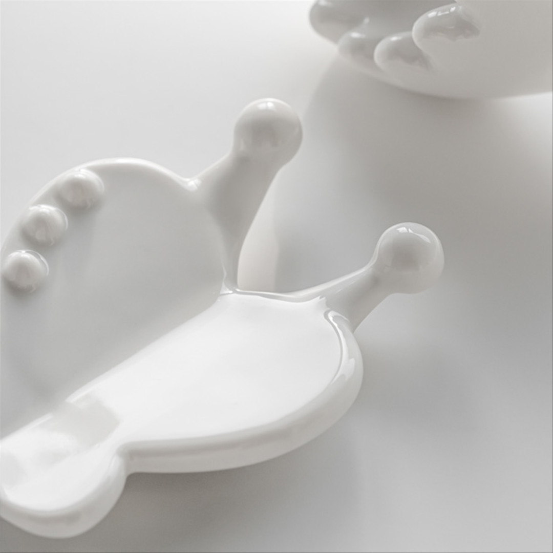 Butterfly Gua Sha Massager 2 Acupressure Sticks Face & Body Ceramic ...