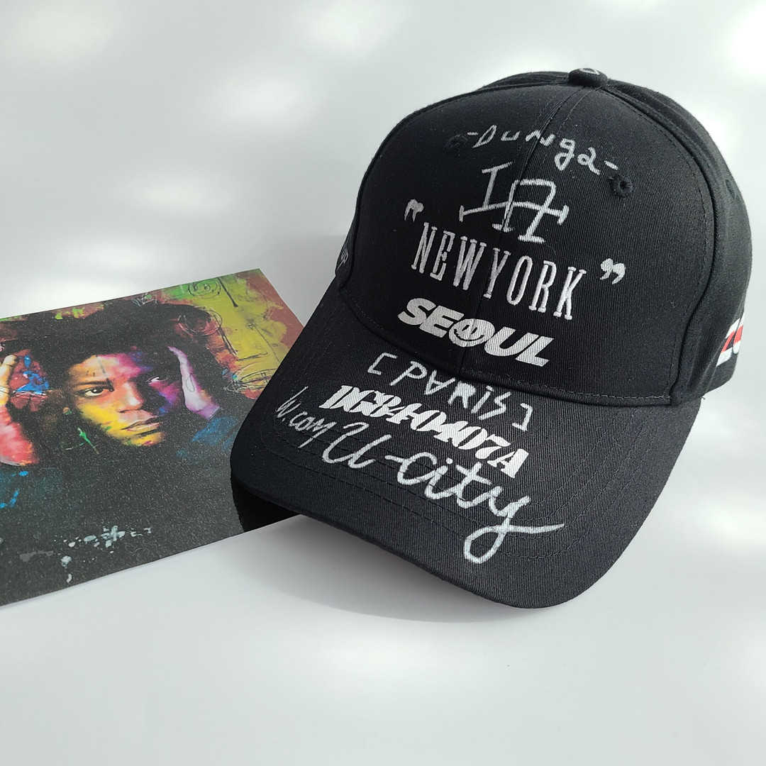 Brookside lettering custom graffiti ball cap hat | idus