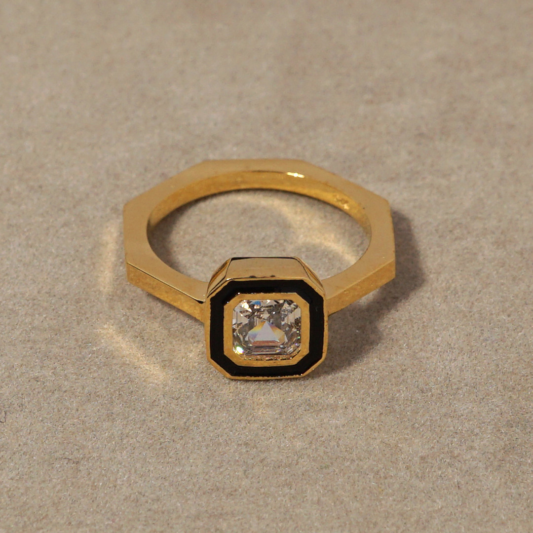 Cube Cubic Ring [Sterling Silver] | idus