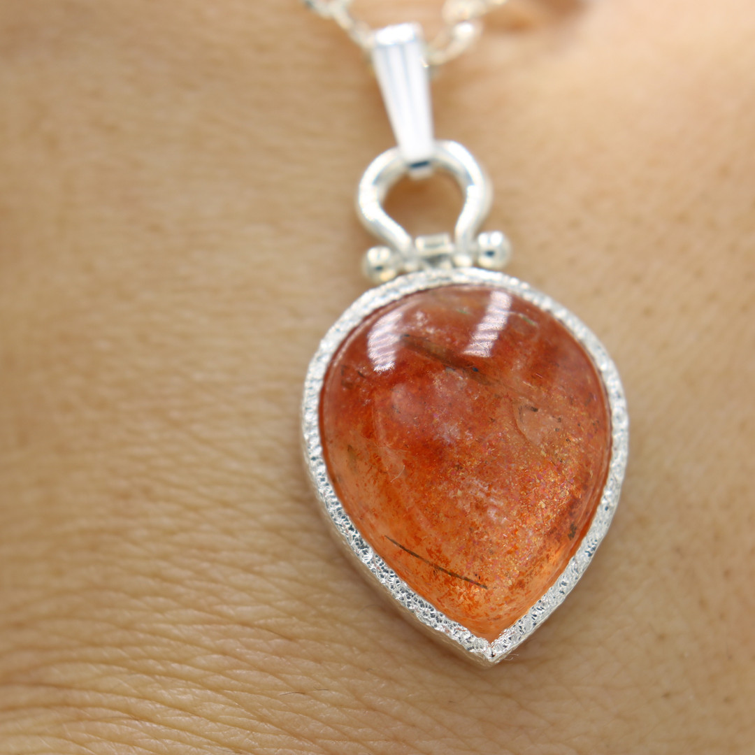 #217 Sunstone Pendant | idus