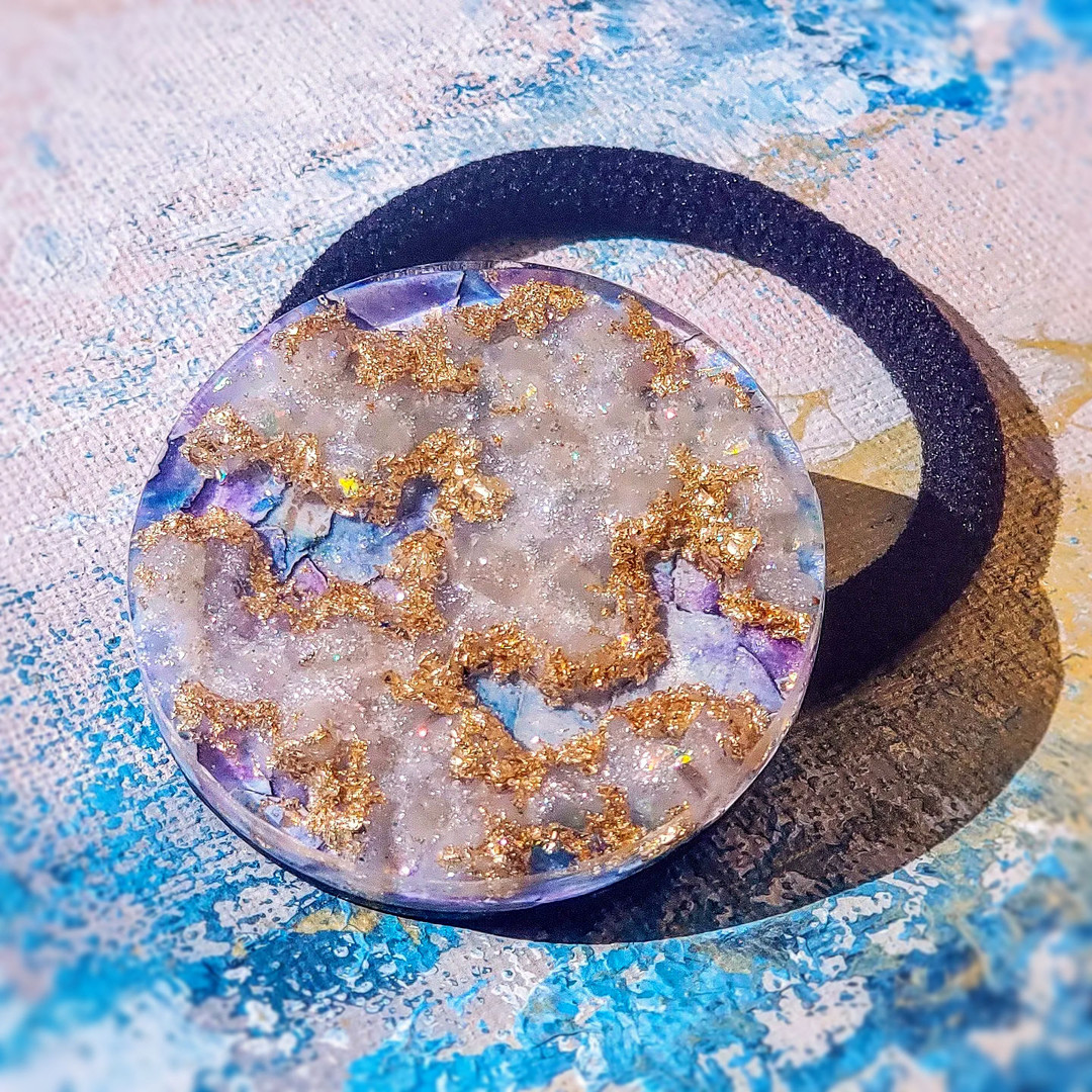 Custom Crystal/Gemstone Hair Tie