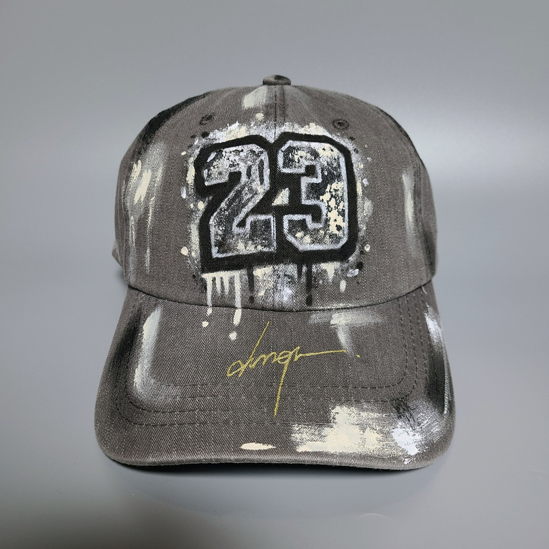 Custom Big Size 23 Number Ball Cap Big Baseball Cap
