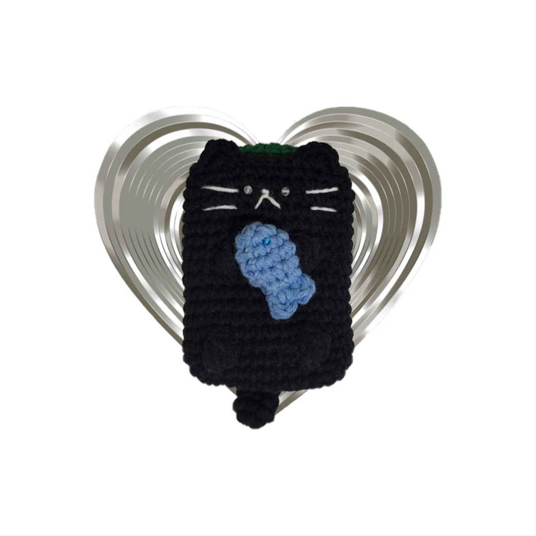 Cat Crochet Card Wallet