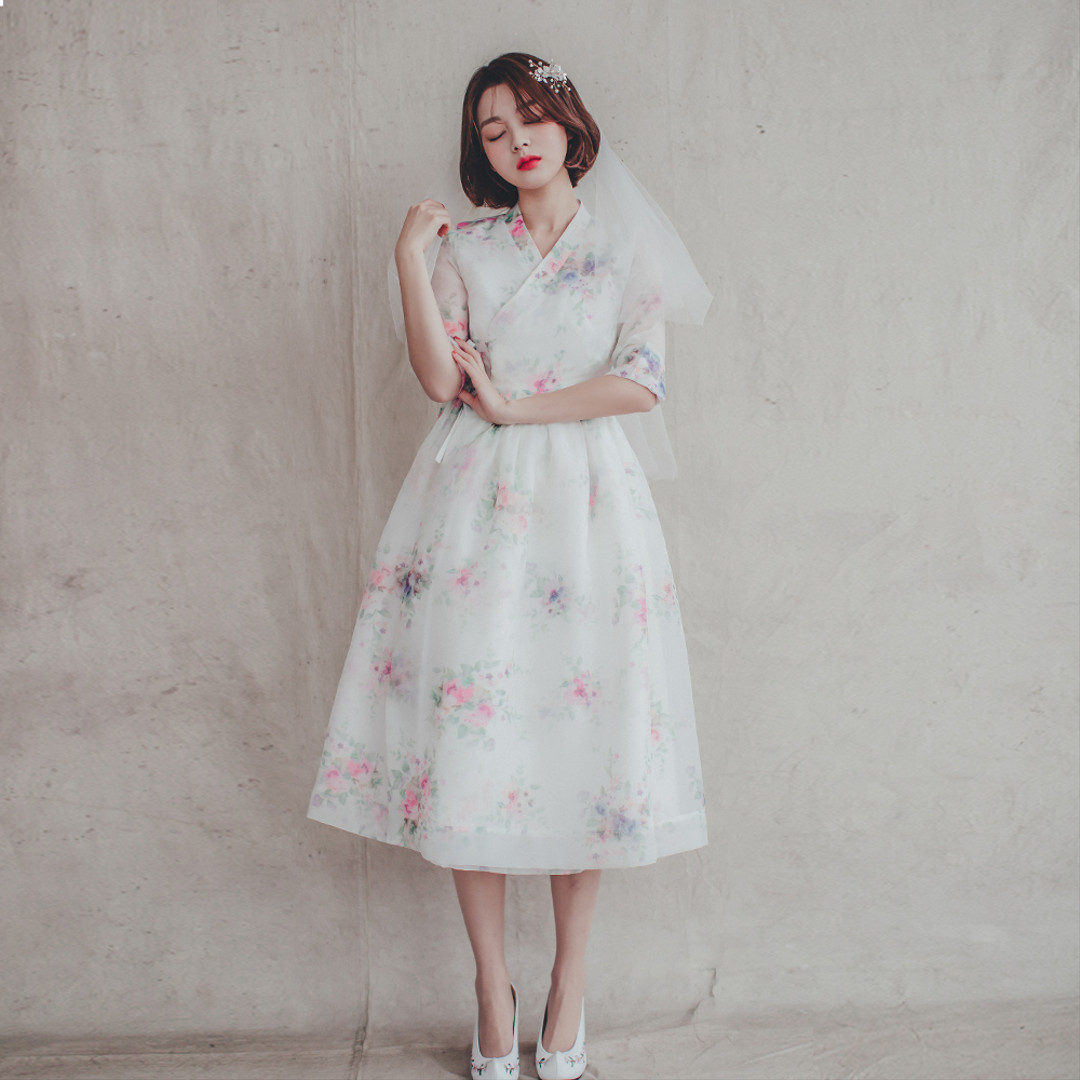 [SOOSULHWA] Lifestyle Hanbok Inyeon Cheollik One Piece | idus