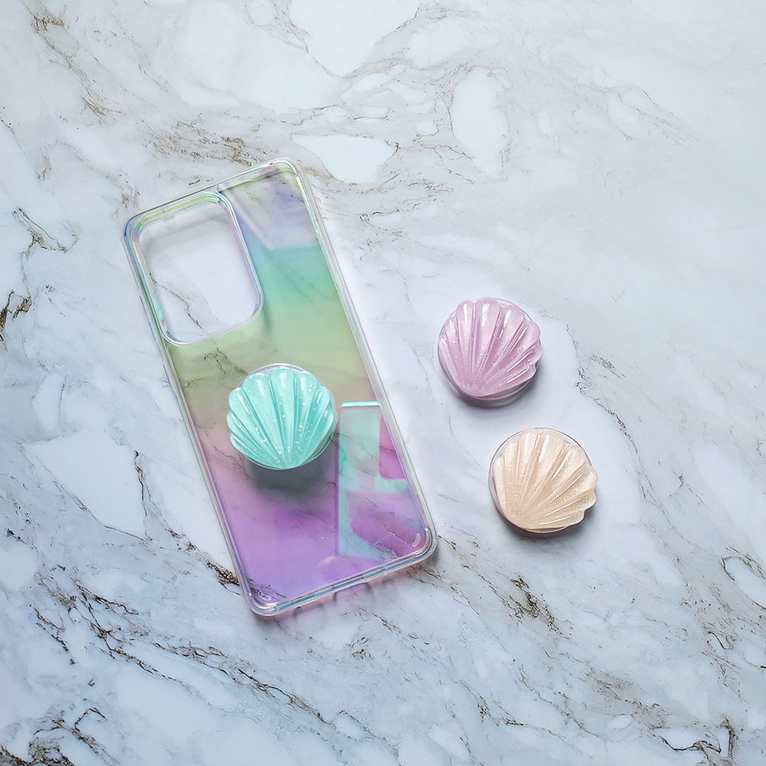[Magsafe Tok / Smart Tok] Bling Shell Pop Grip Tok | idus