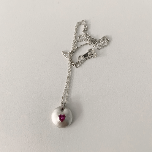 DK Heart coin necklace | 아이디어스