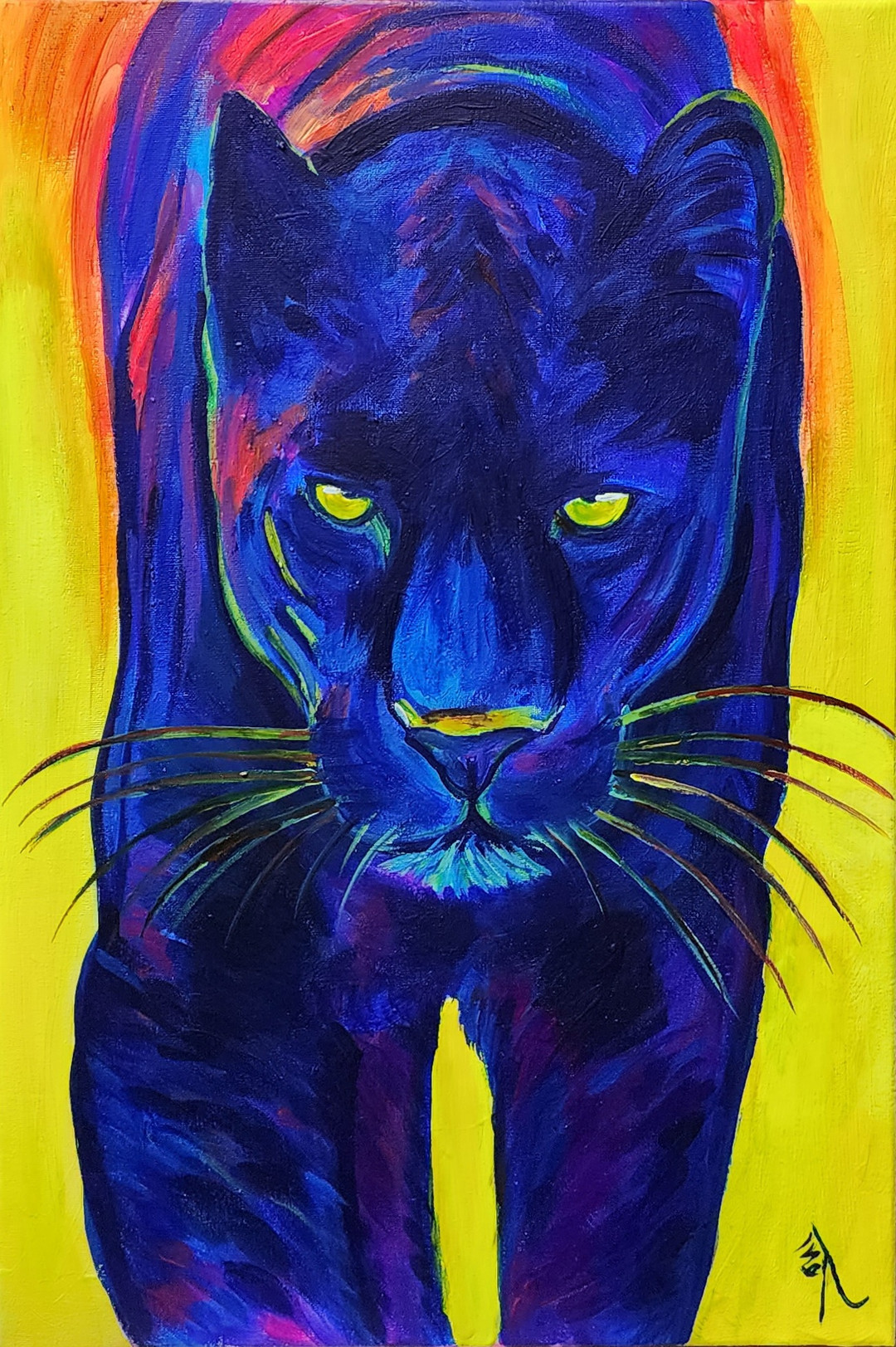 Unique & Sensuous Black Leopard | idus