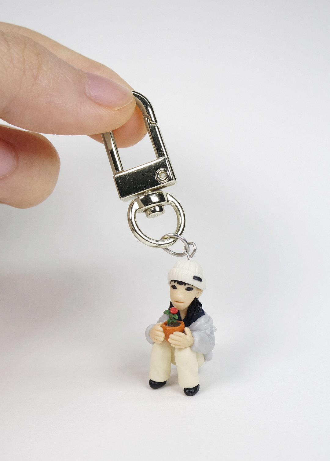 [Made to order] Custom Mini Figure (Badge/Magnet/Key Ring) | idus