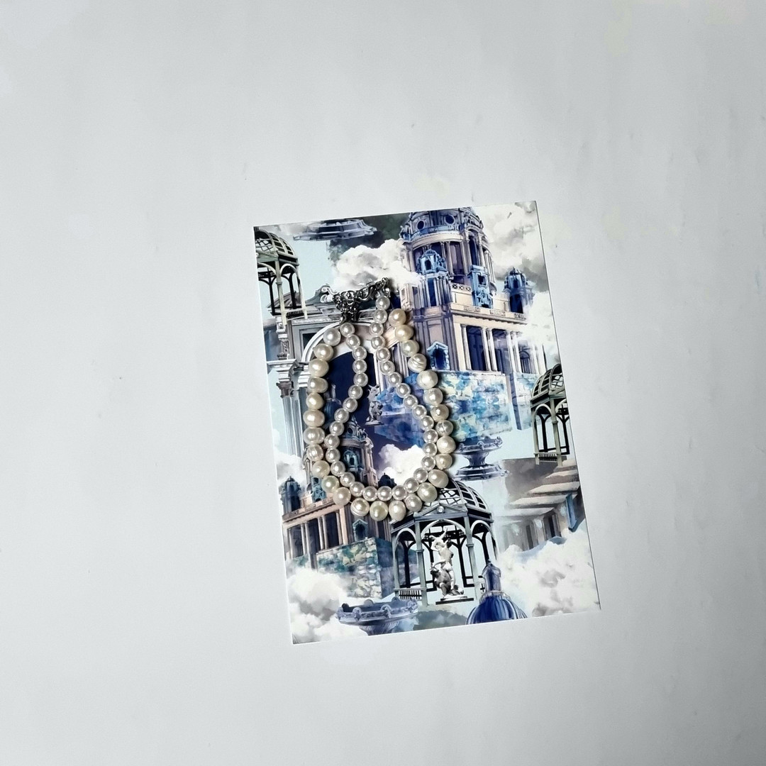 pearl layered bracelet | idus