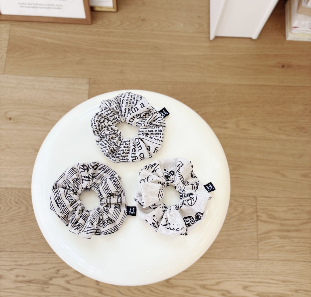 💫Mood Linen Edit: 3 Unique & Durable Scrunchies💫 | idus