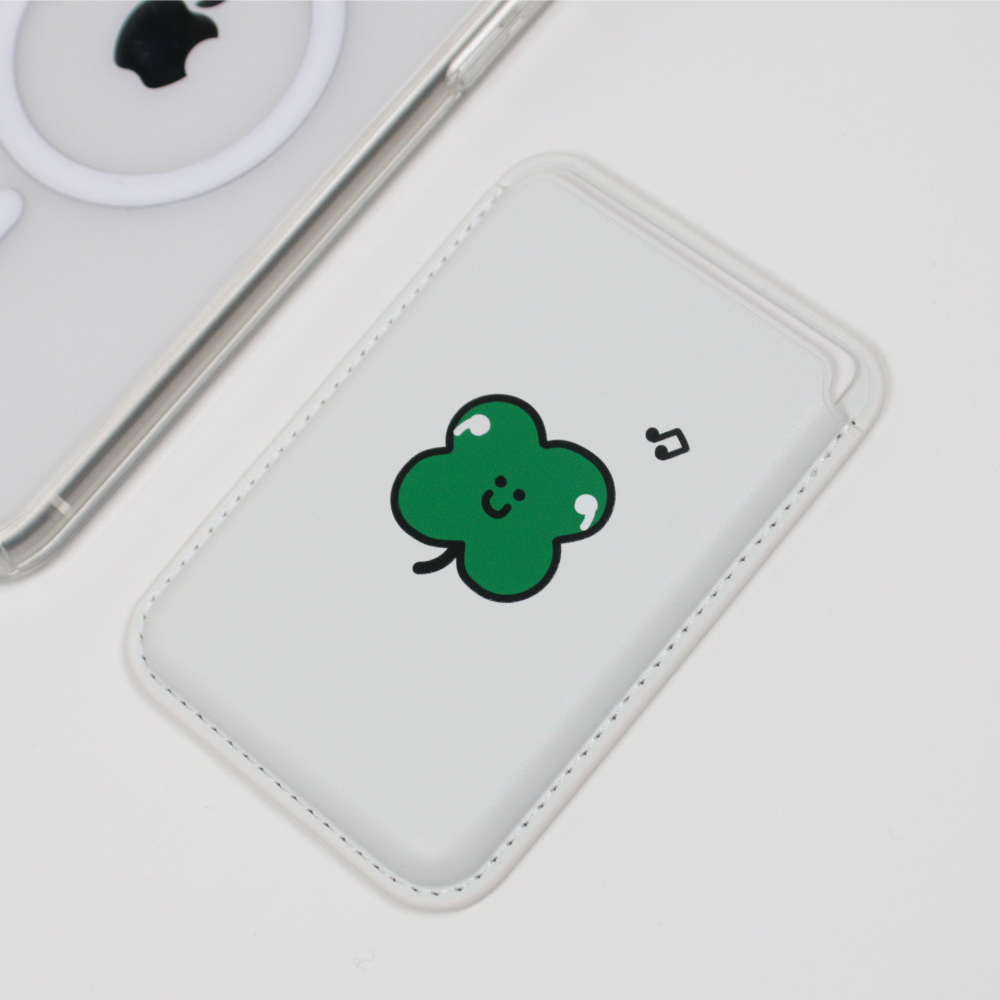 Four Leaf Clover Magsafe Card Wallet | idus