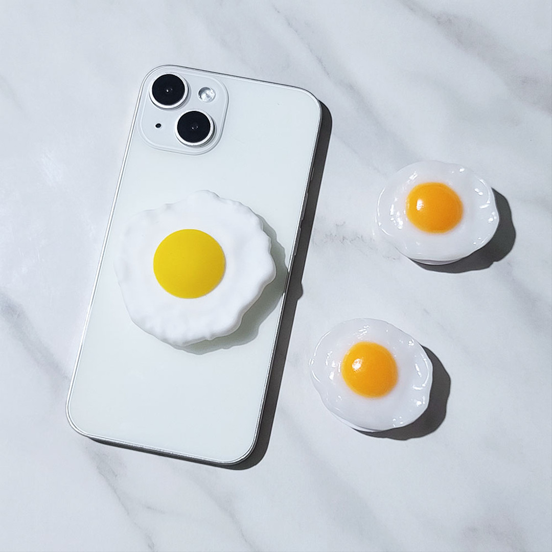 [Magsafe Tok / Smart Tok] Egg Fry Grip Tok | idus