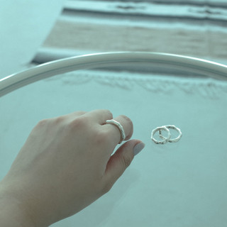 실버925 · basic rough ring | 아이디어스