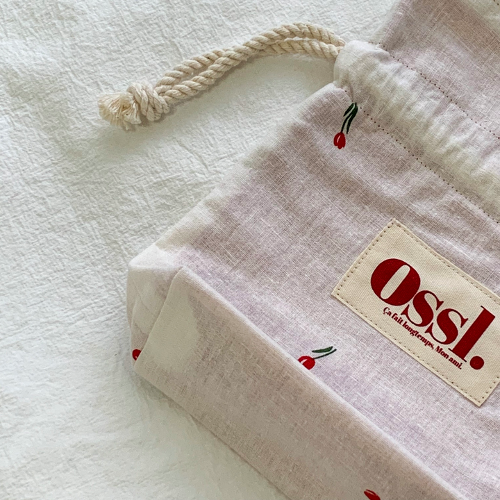 [Ossl] 오슬 린넨 튤립파우치 | 아이디어스