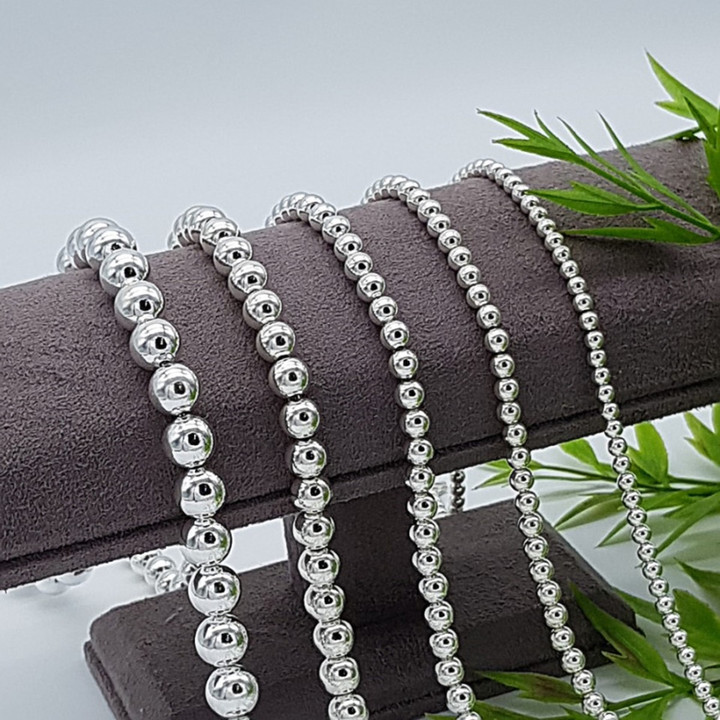 925silver) 8, 10미리 은볼 목걸이 | 아이디어스