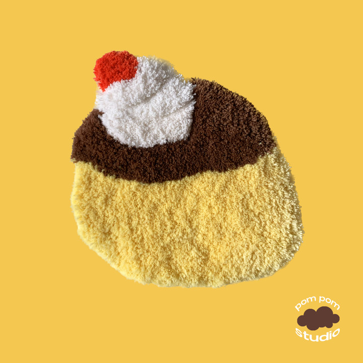 🍮[미니러그] 푸딩러그 pudding rug | 아이디어스