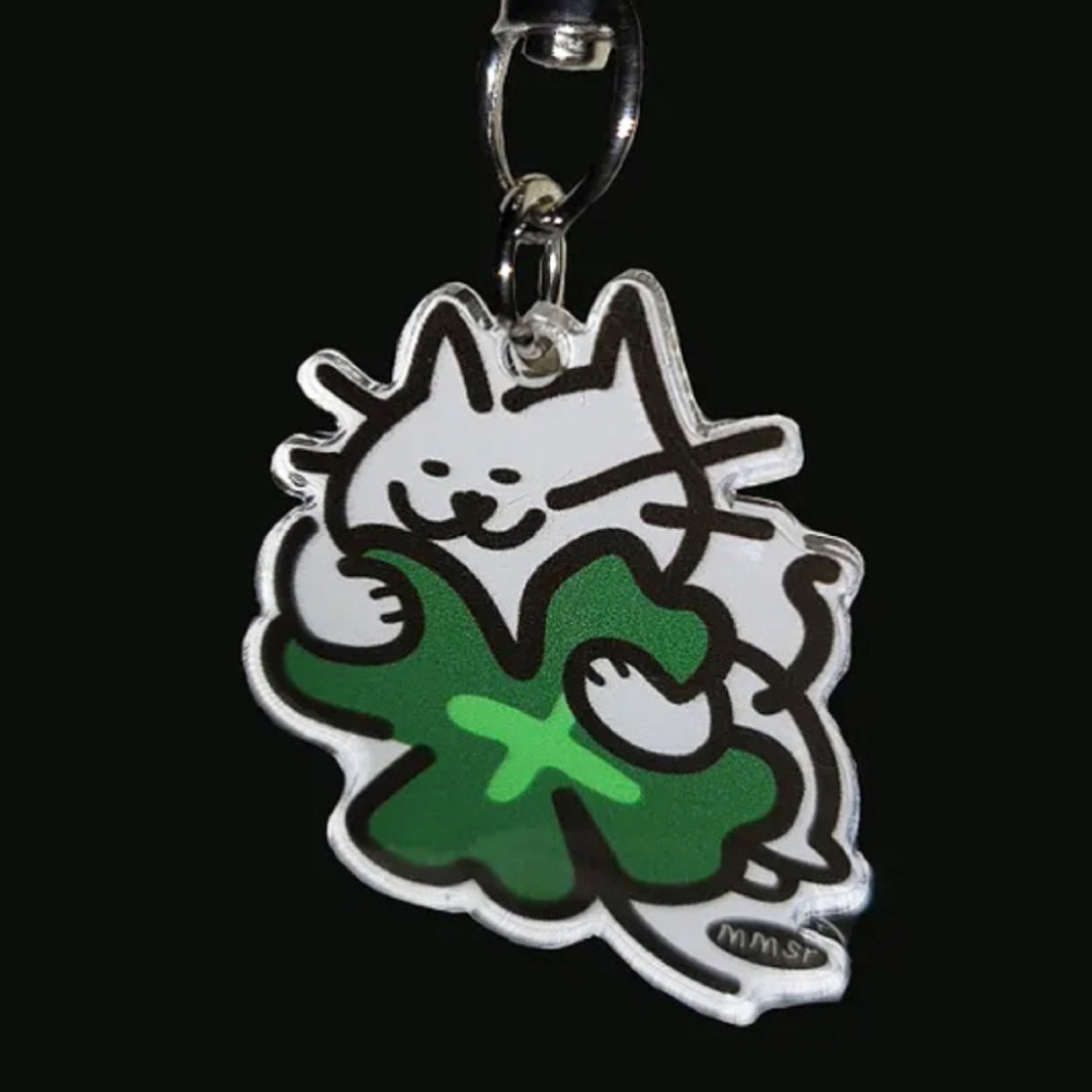 [murmursroom] lucky cat keyring | idus