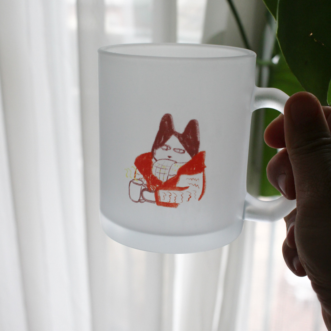 Hot Coffee! Heat resistant glass ice mug | idus