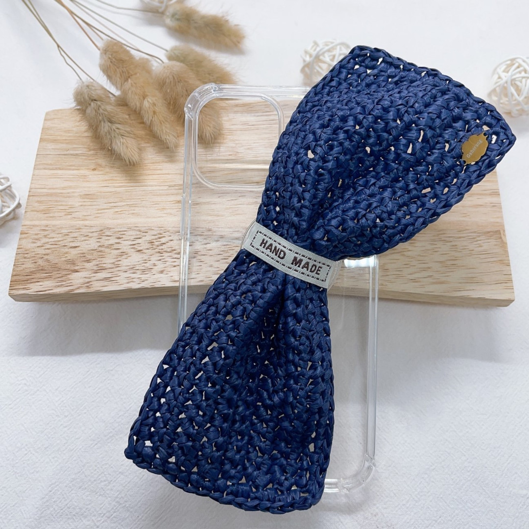 Handcrafted Blue Rattan King Ribbon Griptock