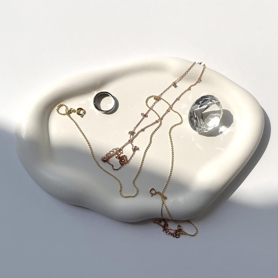 white cloud tray Accessories jewelry object tray | idus