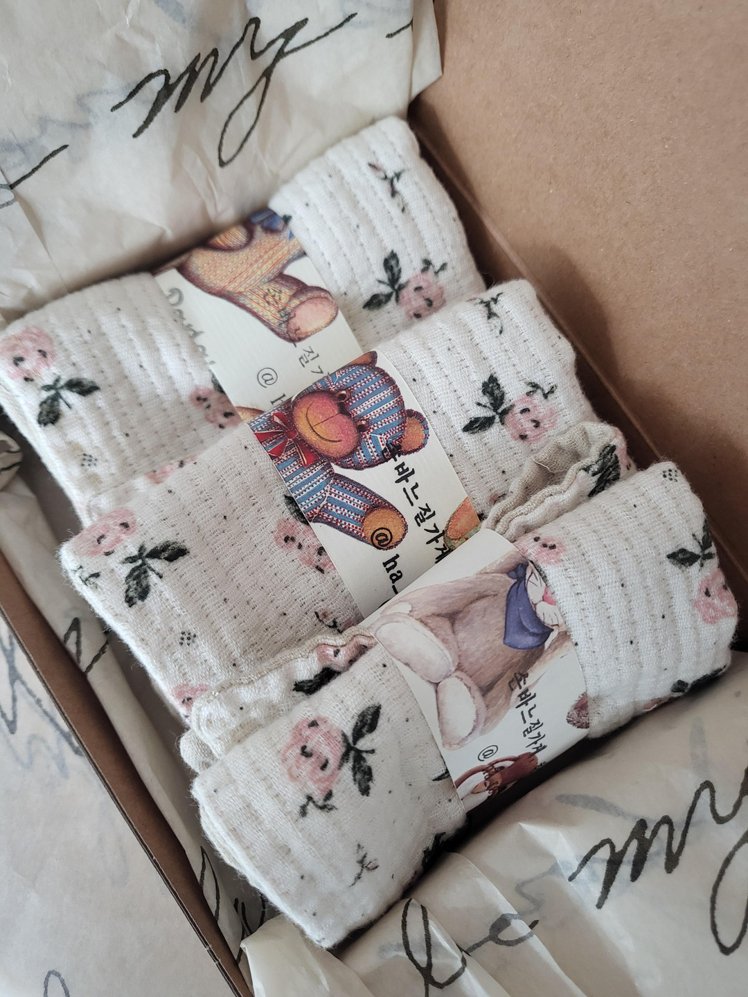 HANDMADE HANDKERCHIEF/THE CUTEST mini handkerchief_Rose | idus