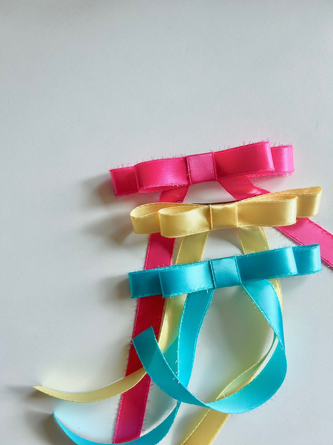 Long Tie Satin Ribbon Automatic Pin | idus