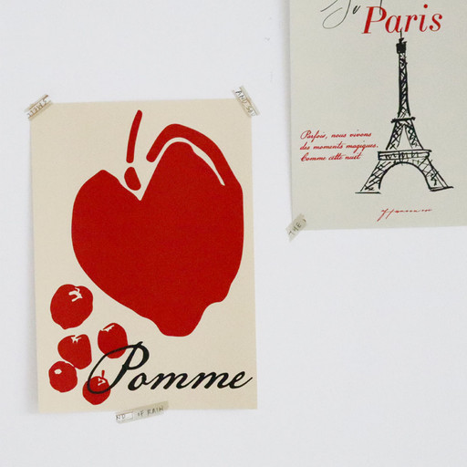 Pomme Poster 감성 인테리어 소품 | 아이디어스