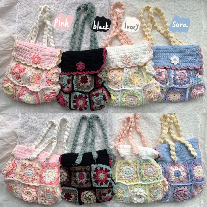 Patchwork Backpack[4colors!] | 아이디어스