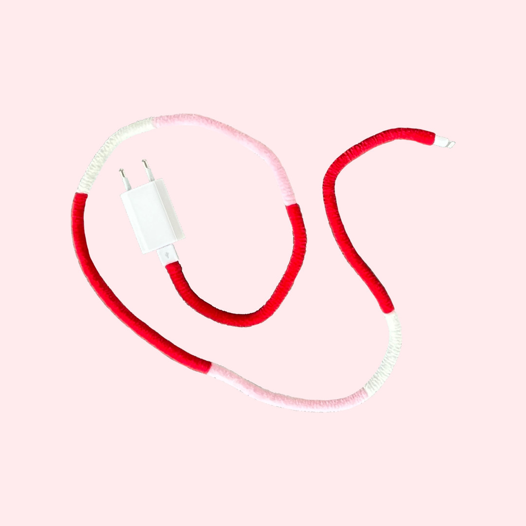 FLUFFY CABLE THIN ver.2 / redpeachcream | idus