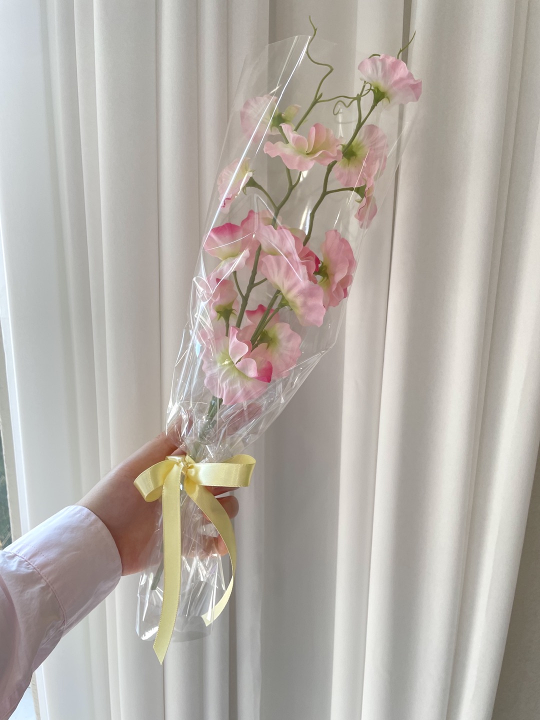 sweet pee flower bouquet | idus