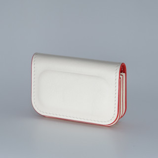 [무료각인] MOMO WALLET WHITE/RED | 아이디어스