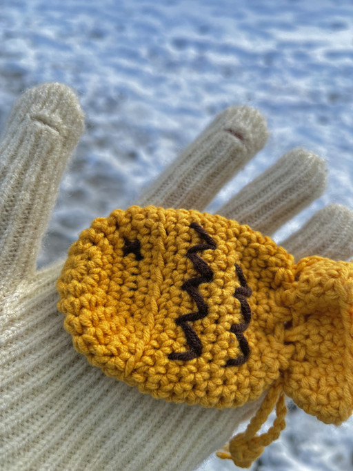 [따끈따끈]붕어빵 복조리 뜨개파우치 에어팟케이스 버즈 | 아이디어스