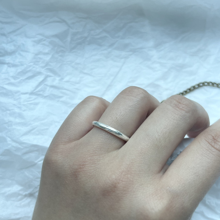 2mm ring / 925 실버 심플데일리 실반지 | 아이디어스