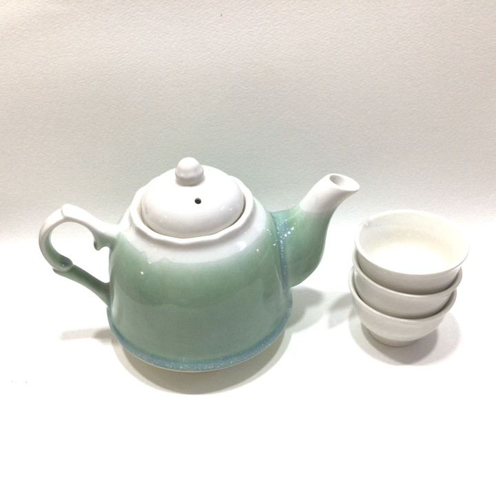 3인 찻자리 세트(주전자+찻잔3ea) | 아이디어스