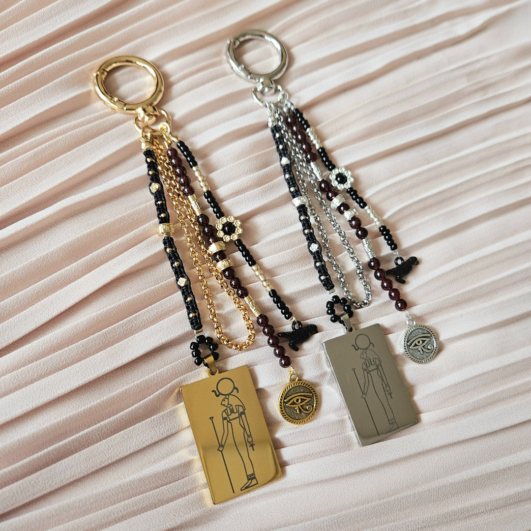 Egyptian Mythology Key Ring (L) – Sekhmet