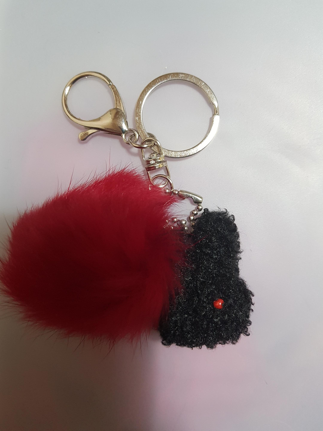 rabbit key ring | idus