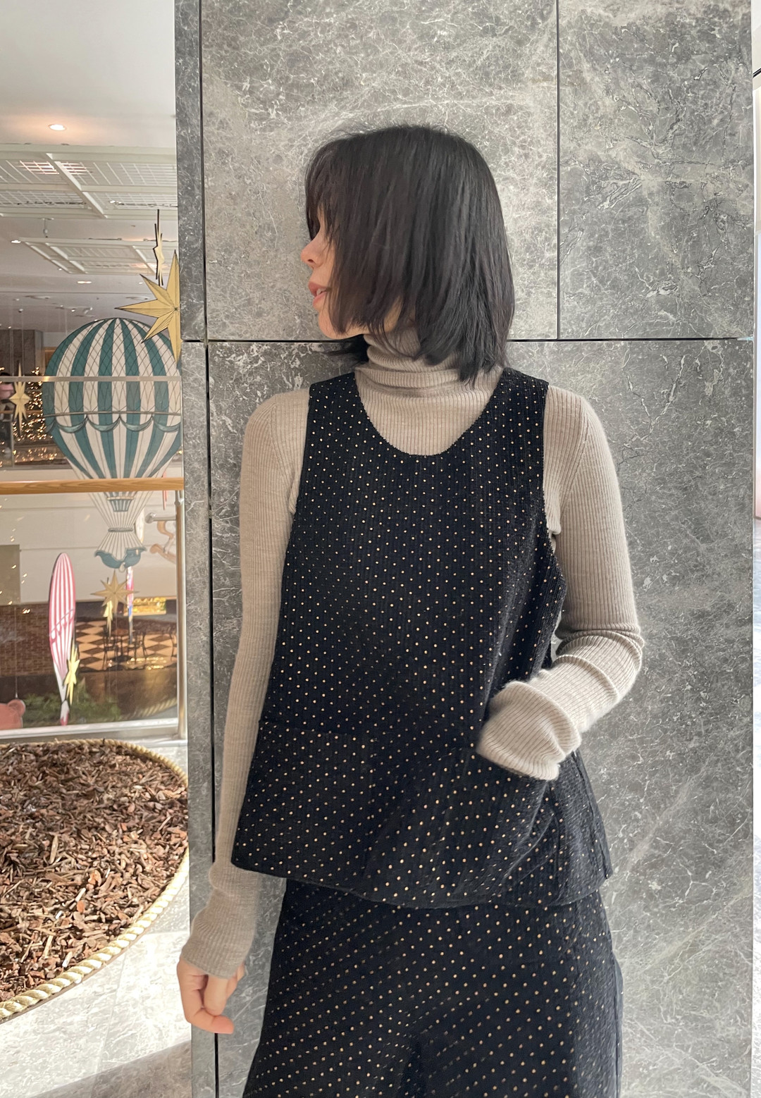 Cord Sleeveless Vest | idus