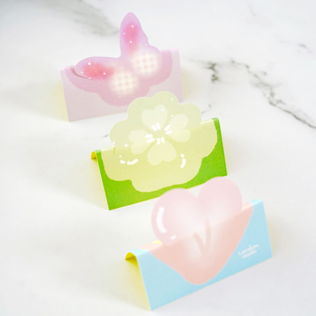 Spring memo stickers set | idus