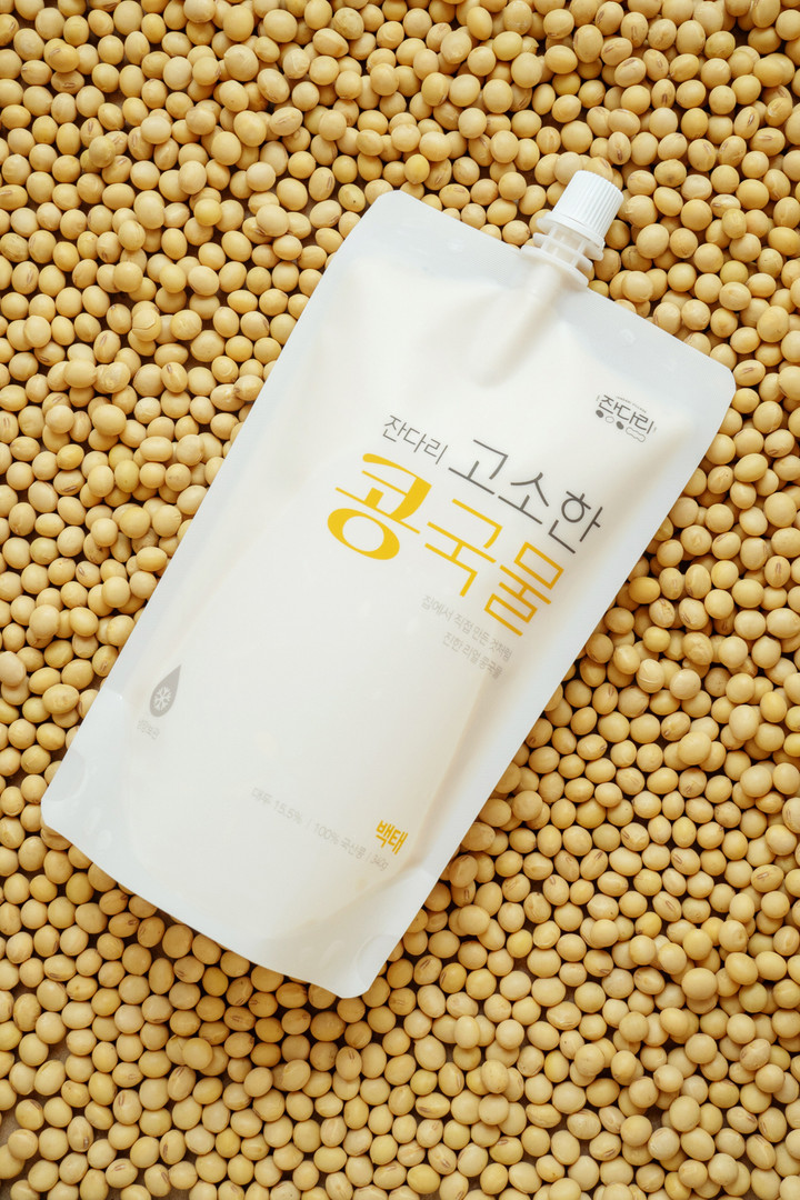 잔다리마을 고소한 콩국수용 콩국물 340g*5인분 | 아이디어스