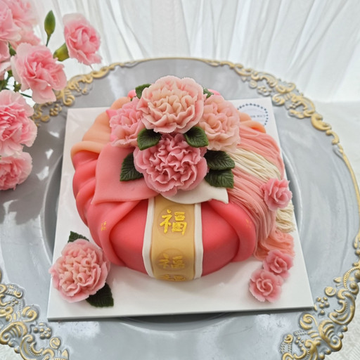 🌟복주머니 앙금보자기 떡케이크 | 아이디어스 - 핸드메이드, 수공예, 수제 먹거리