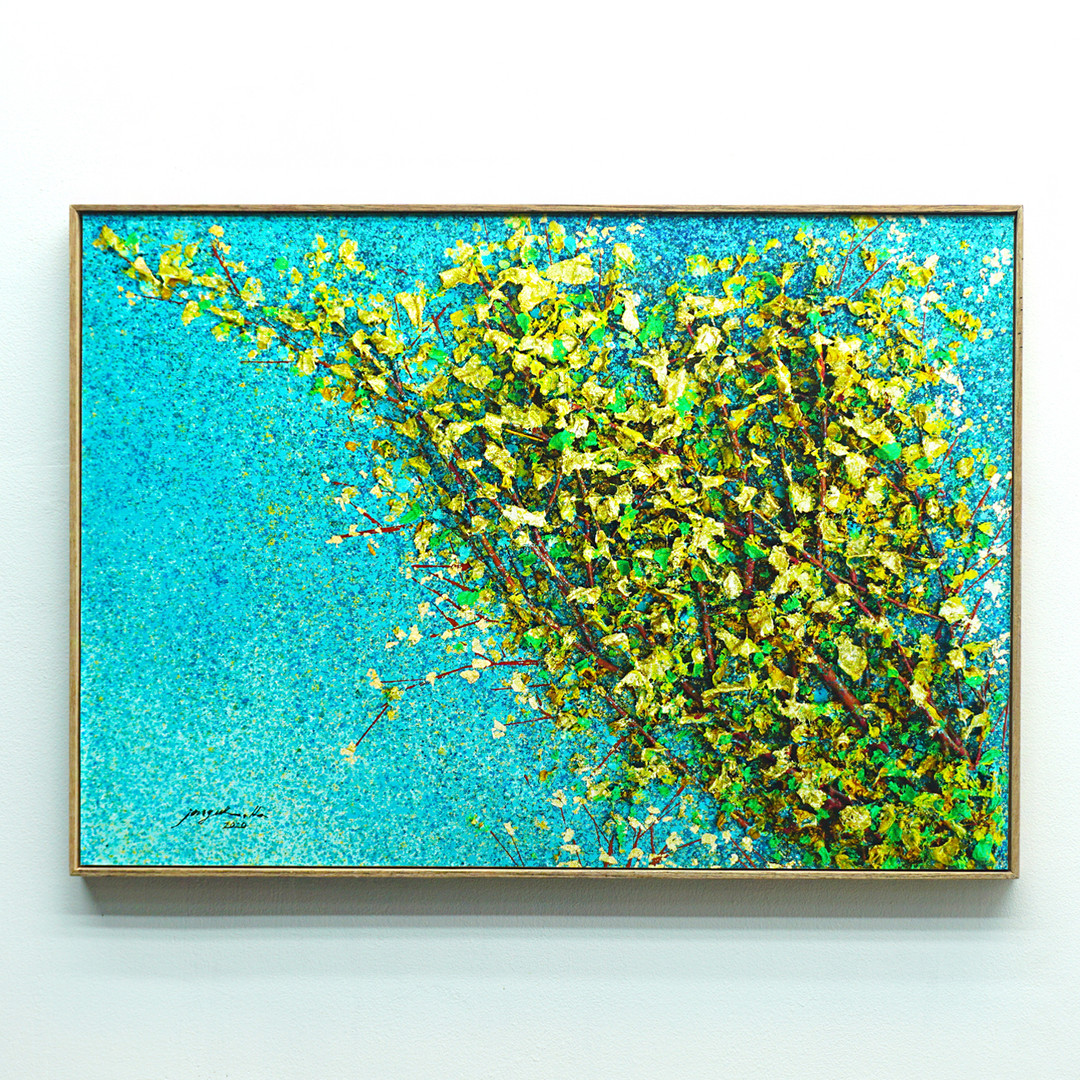 Golden Tree Picture 2 Rawang Tree Frame Type, Premium Type