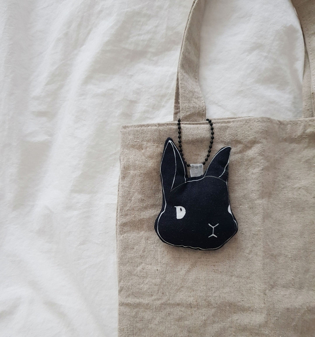 Key ring _ lucky rabbit | idus